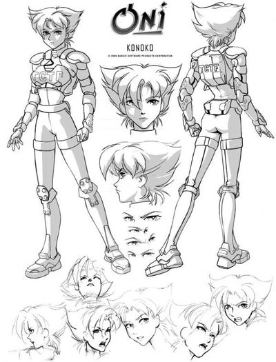 How To Draw Konoko - OniGalore